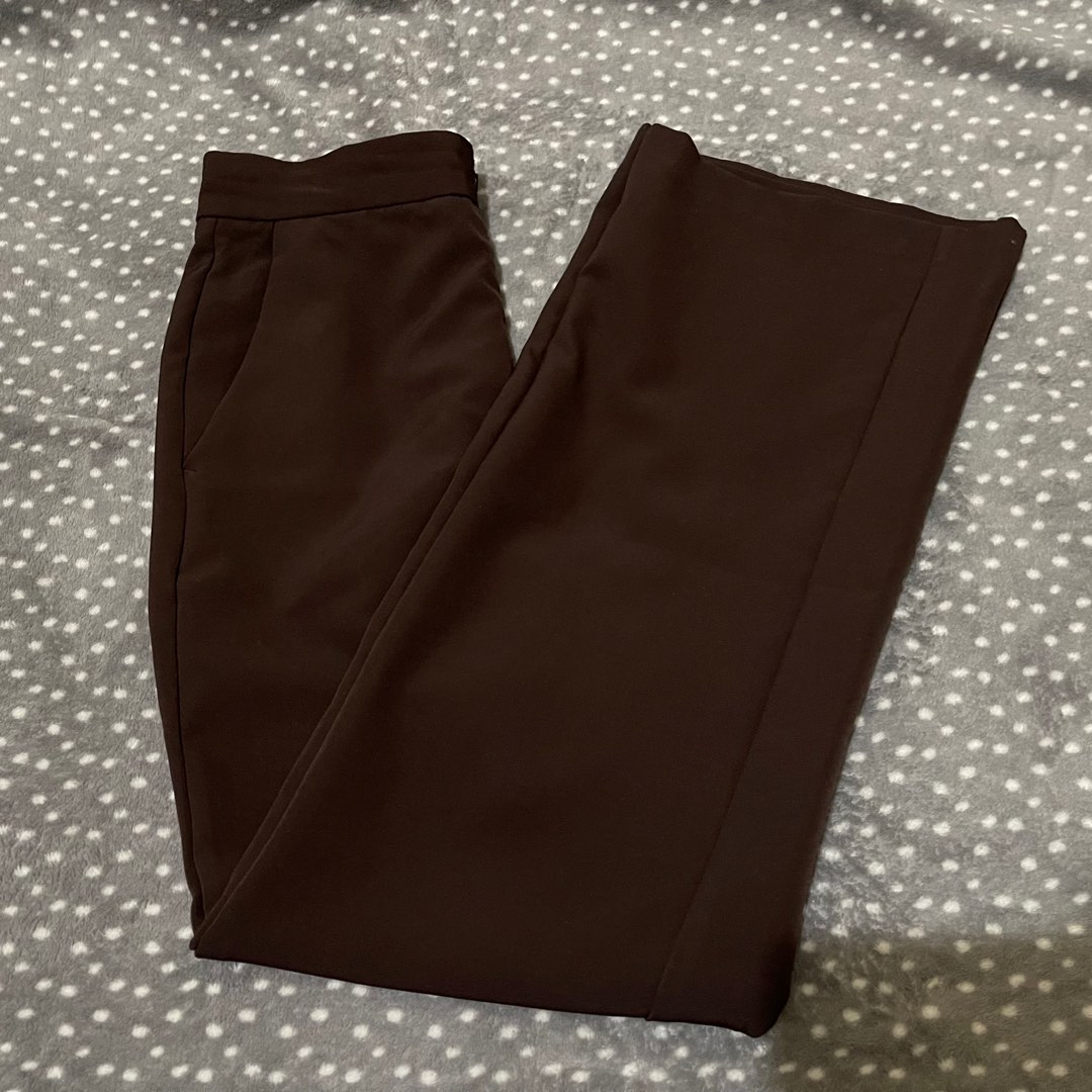 Garterized trouser pants, Women's Fashion, Bottoms, Jeans on Carousell