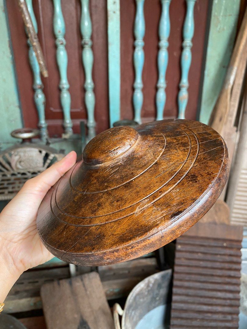 Gasing Kayu Antik, Furniture & Home Living, Home Decor, Other Home ...