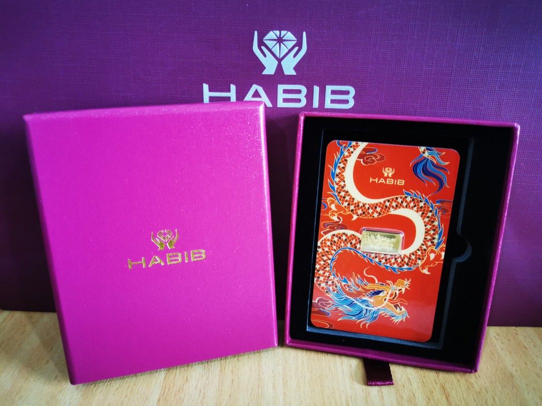 Gold Bar Habib 1g, Luxury, Accessories on Carousell
