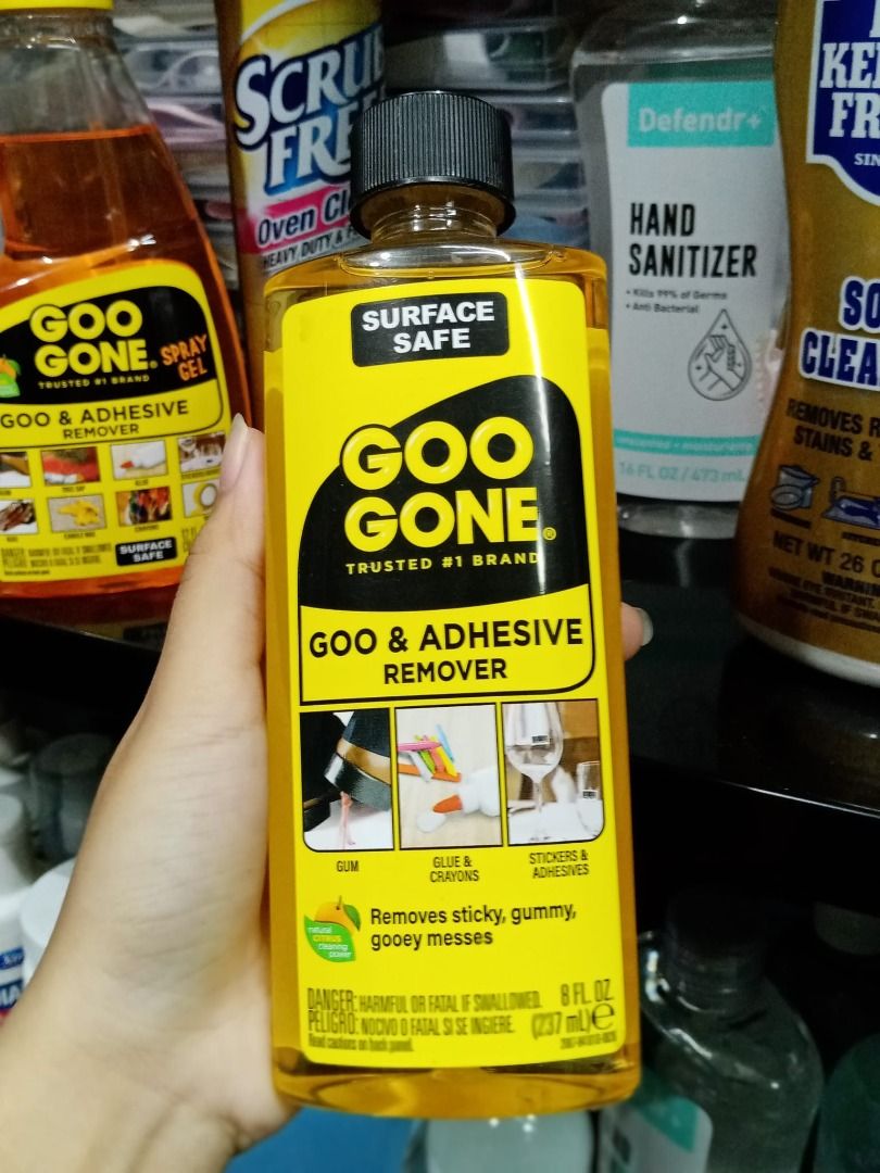 Goo Gone Adhesive Remover Sticker, Furniture & Home Living, Home Decor ...