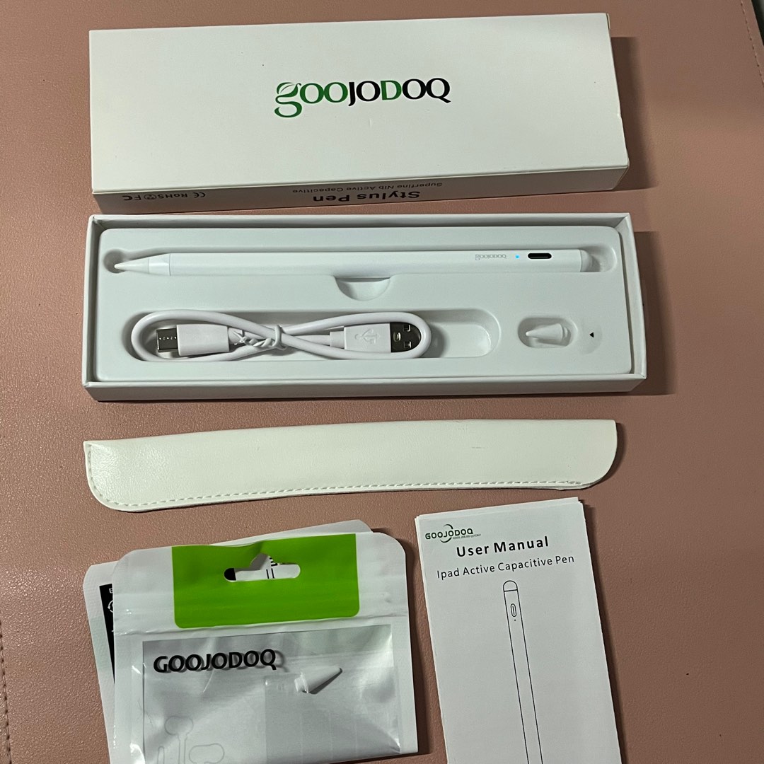 Goojodoq Stylus Pen GD10 White, Mobile Phones & Gadgets, Mobile ...