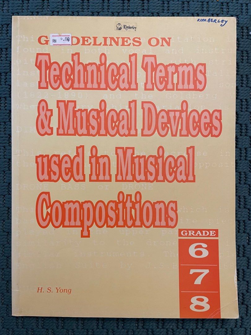 Grade 6-8 ABRSM music theory books, Hobbies & Toys, Books & Magazines ...