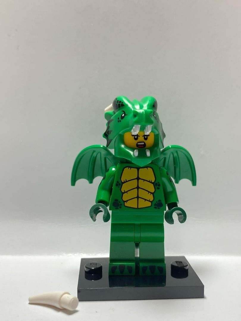Green Dragon Costume, Series 23 (Complete Set with Stand and Accessories) Item No: col23-12 ...