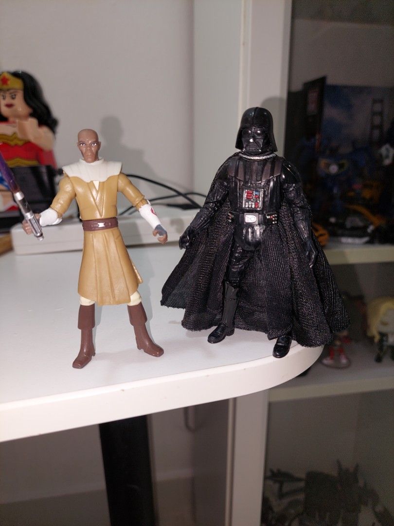 Hasbro 3.75 Darth Vader and Mace Windu, Hobbies & Toys, Toys & Games on ...