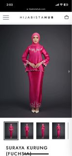 Hijabista Hub Kurung 2024, Women's Fashion, Muslimah Fashion, Baju ...