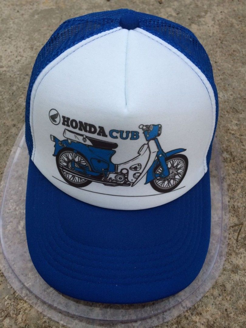 HONDA CUB CAP CUSTOM, Men's Fashion, Watches & Accessories, Cap & Hats ...
