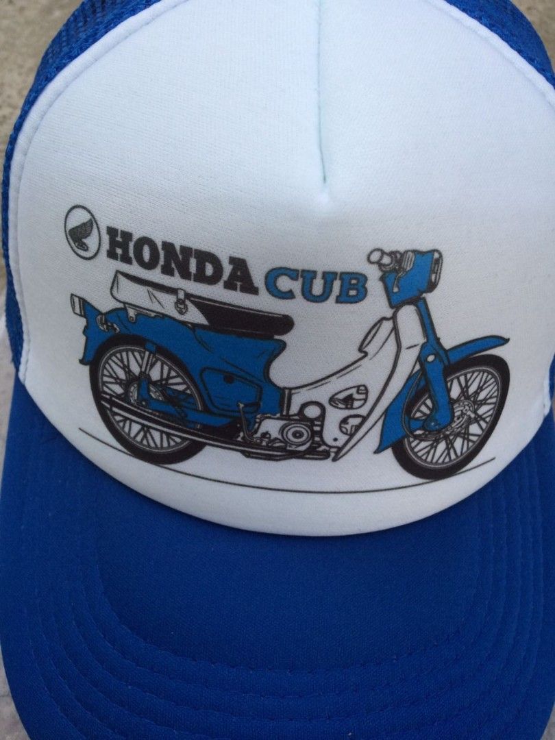 HONDA CUB CAP CUSTOM, Men's Fashion, Watches & Accessories, Cap & Hats ...