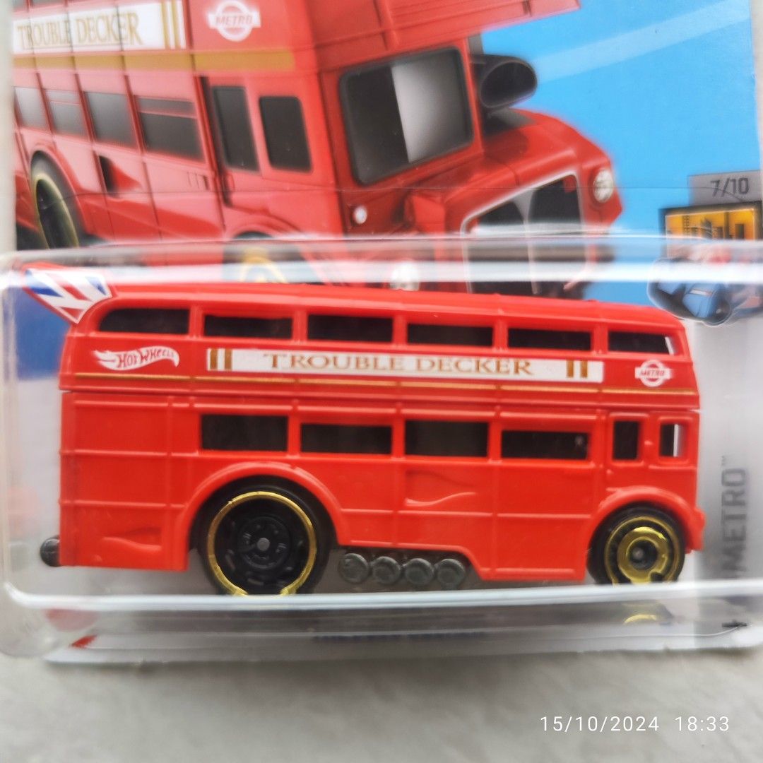 HOT WHEELS 2023 HW METRO 7/10 Trouble Decker, Hobbies & Toys, Toys ...