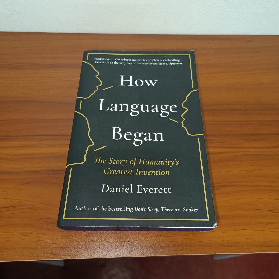 How Language Began by Daniel Everett, Hobbies & Toys, Books & Magazines ...