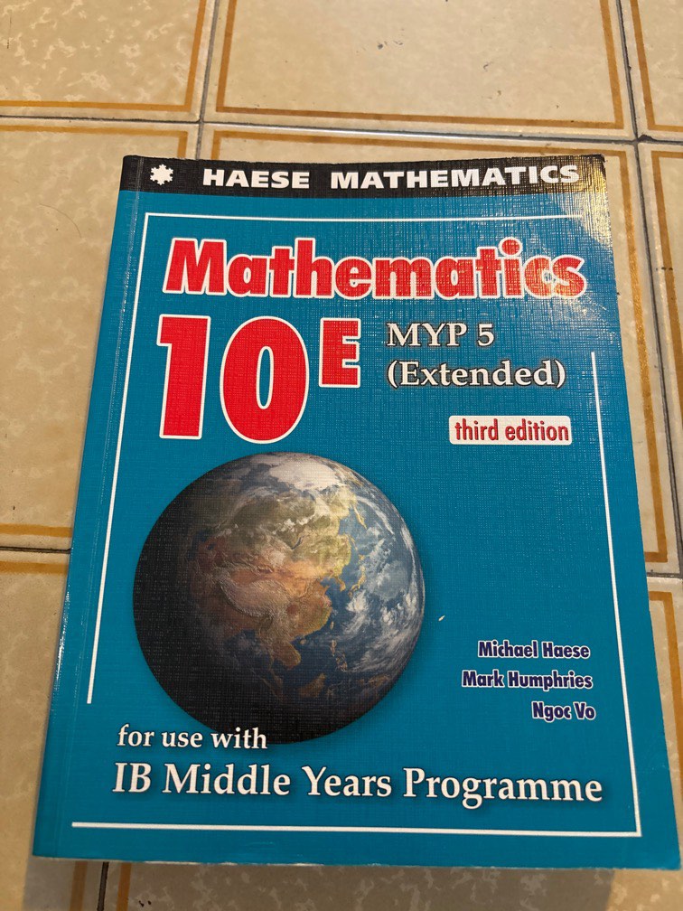 IB Haese Mathematics Textbook Newest Edition, Hobbies & Toys, Books ...