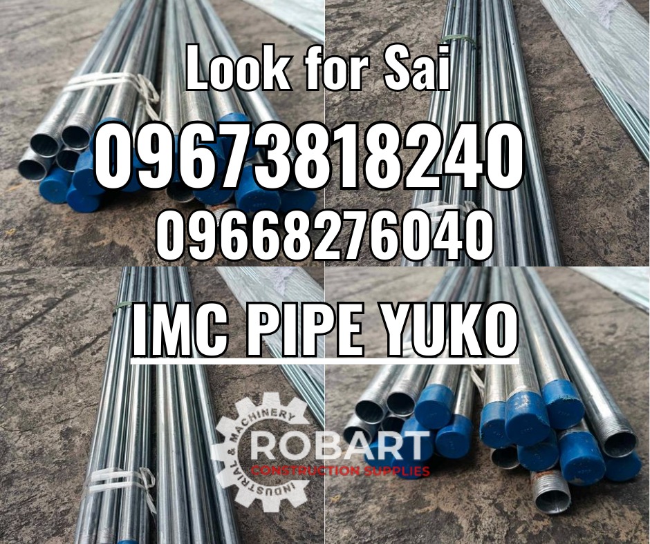 IMC Pipe Yuko, Commercial & Industrial, Construction Tools & Equipment ...