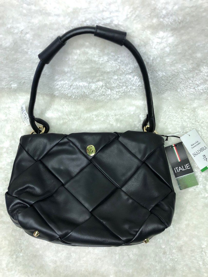 ISADORA SHOULDER BAG MADE IN ITALY GENUINE LEATHER, Luxury, Bags ...