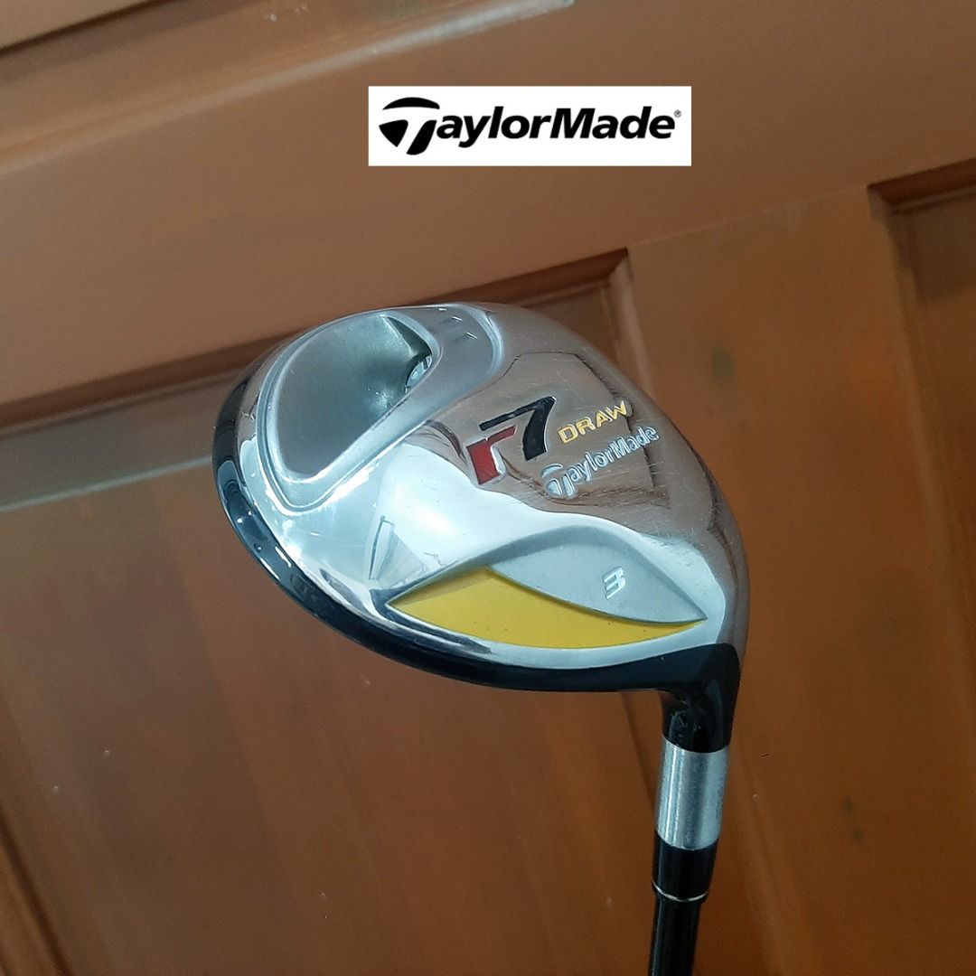Japan, TaylorMade R7 Draw 3 Wood Fairway GRAPHITE REAX 55 Regular Flex ...