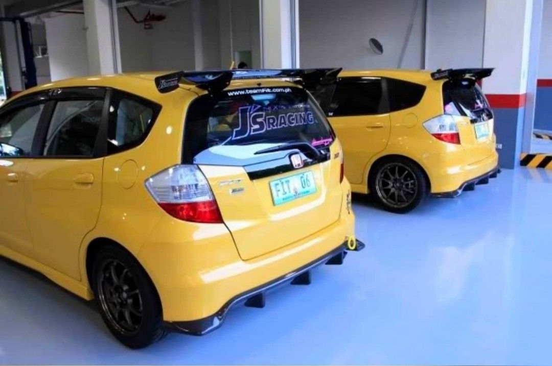Js racing fit jazz ge6 ge8 GK5 seeker rear diffuser spoiler preorder ...