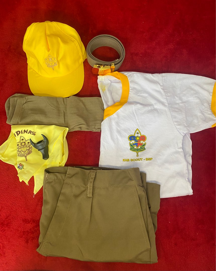 Kab scout uniform set, Babies & Kids, Babies & Kids Fashion on Carousell