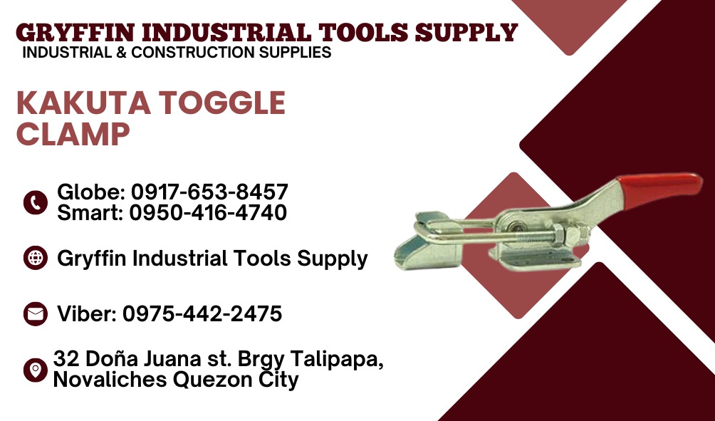 Kakuta Toggle Clamp, Commercial & Industrial, Industrial Equipment on ...