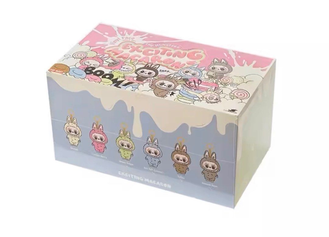 LABUBU MACAROON SERIES VERSION 1 POPMART THE MONSTER / FULL SET ...