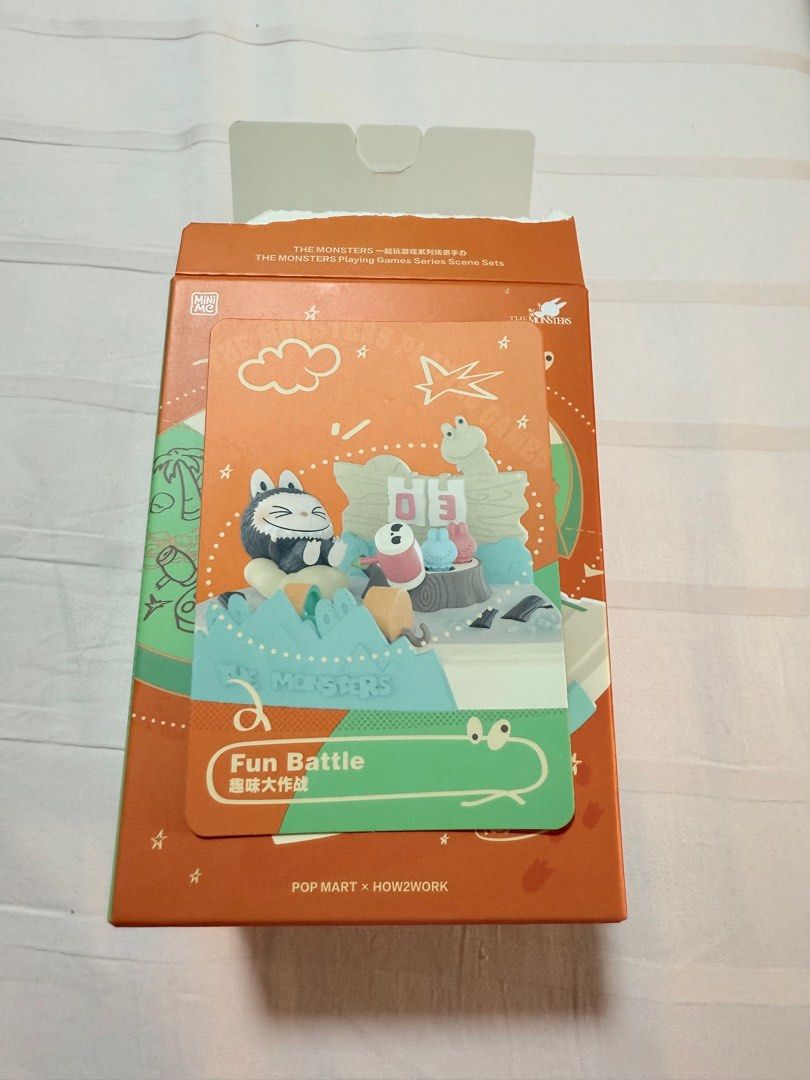 Labubu Playing Games The Monsters Popmart, Hobbies & Toys, Toys & Games ...