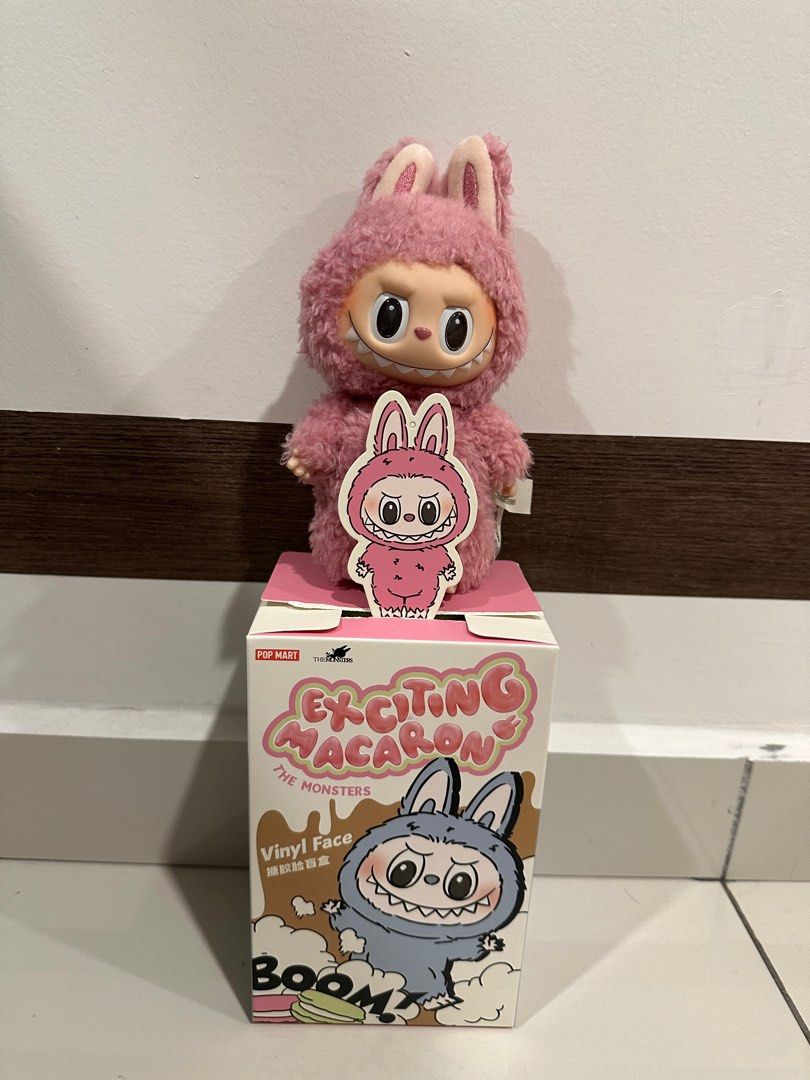 Labubu V1 Lychee Berry (Pink), Hobbies & Toys, Toys & Games on Carousell