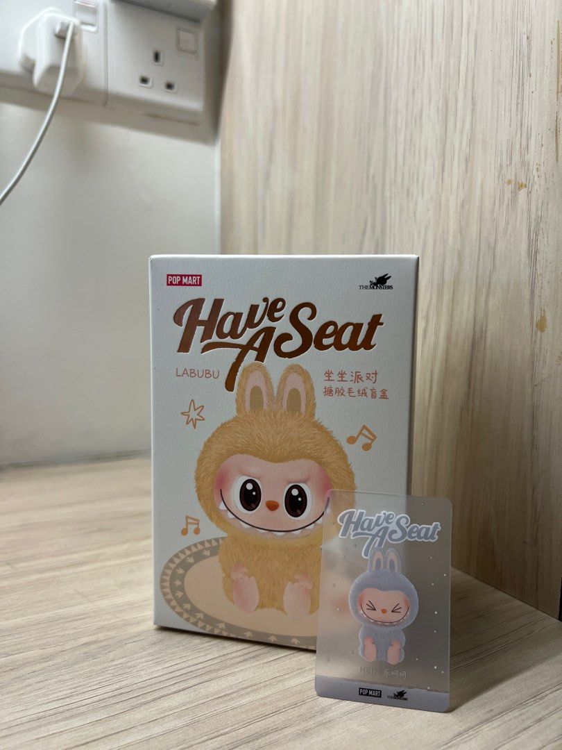 Labubu V2 - hehe, Hobbies & Toys, Toys & Games on Carousell