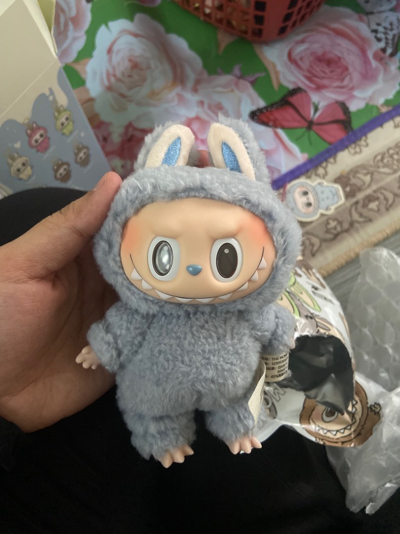 Labubu ver.1 ( sea salt ), Hobbies & Toys, Toys & Games on Carousell
