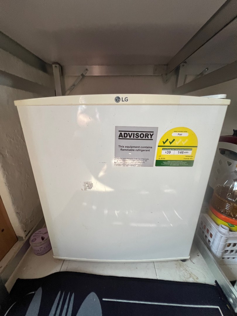 LG Mini Fridge 2 set, TV & Home Appliances, Kitchen Appliances ...