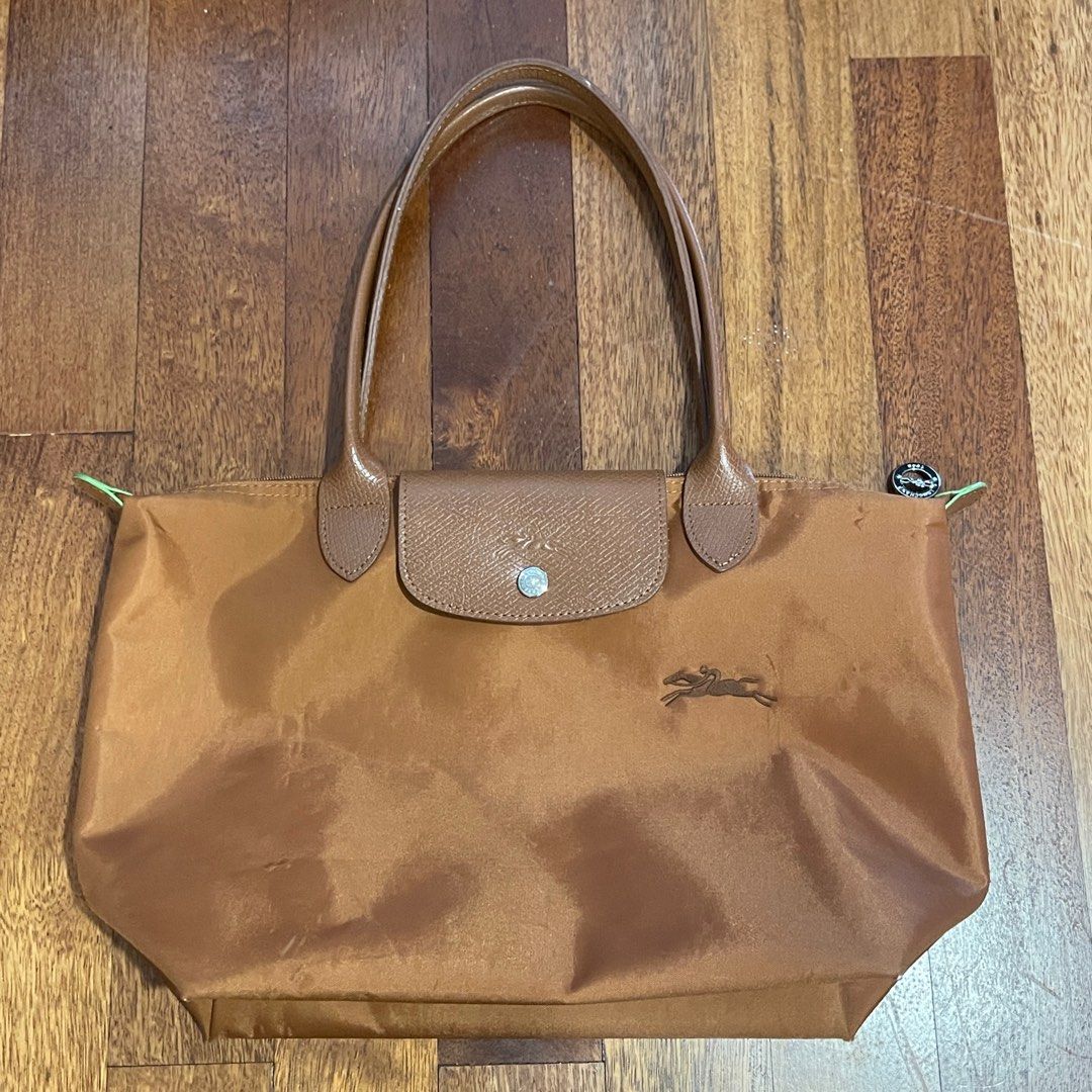 Authentic Longchamp Le pliage Medium Cognac, Luxury, Bags & Wallets on ...