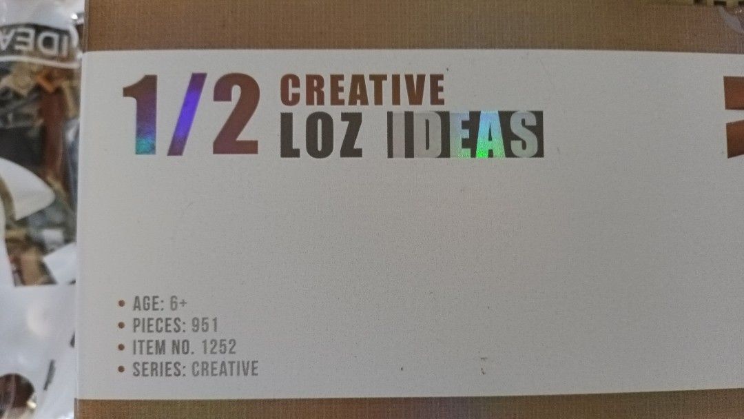 全新 LOZ 1/2 creative ideas 系列 章魚燒檔 拼裝模型 不是 樂高 Lego, 興趣及遊戲, 玩具 & 遊戲類 ...