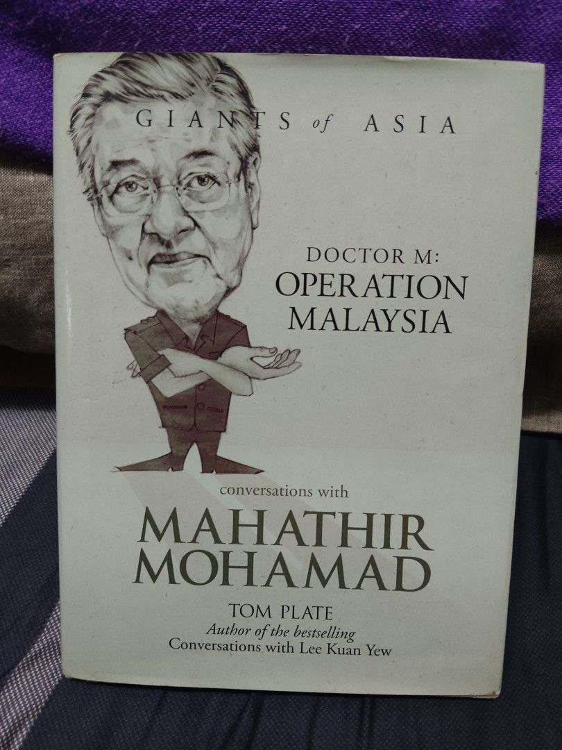Mahathir book Buku Dr mahathir PM 5 CEK DET OPERATION MALAYSIA TOM ...
