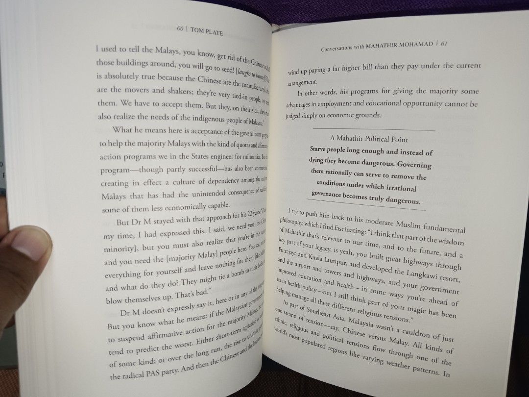 Mahathir book Buku Dr mahathir PM 5 CEK DET OPERATION MALAYSIA TOM ...