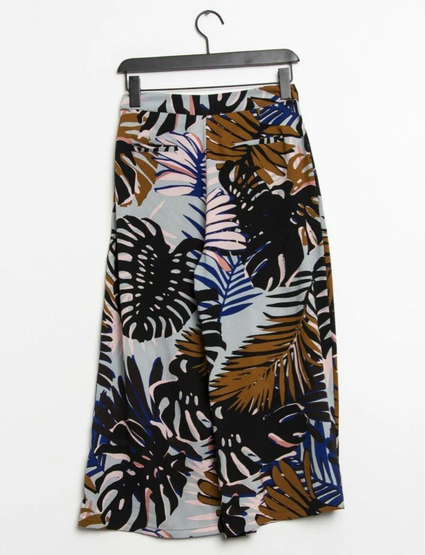 mango printed culottes