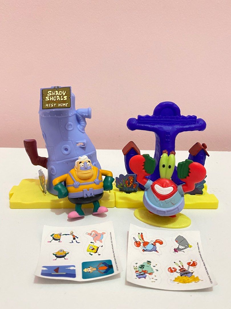 McDonald Merchandise - SPONGEBOB SQUAREPANTS Series, Hobbies & Toys ...