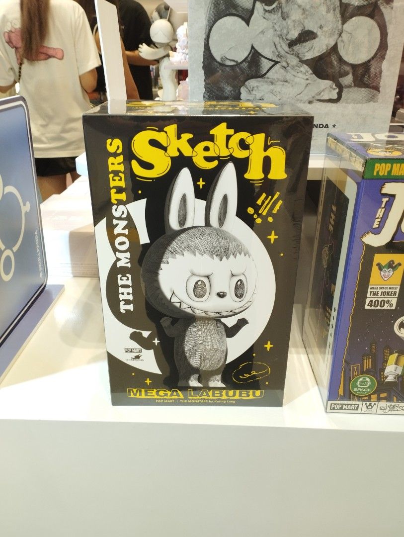 MEGA LABUBU THE MONSTER SKETCH 400, Hobbies & Toys, Toys & Games on ...