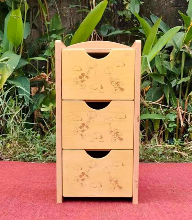Mickey mouse side drawer, Furniture & Home Living, Furniture, Shelves ...