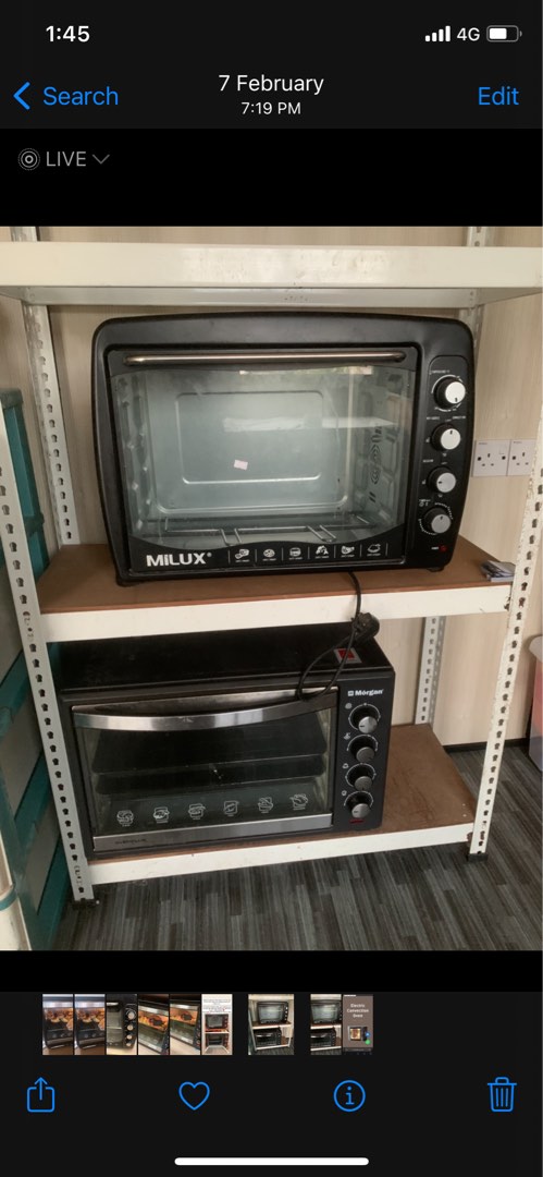 Milux 60L Oven, TV & Home Appliances, Kitchen Appliances, Ovens ...
