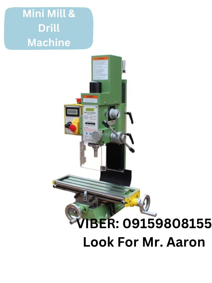Mini Mill & Drill Machine, Commercial & Industrial, Construction Tools ...