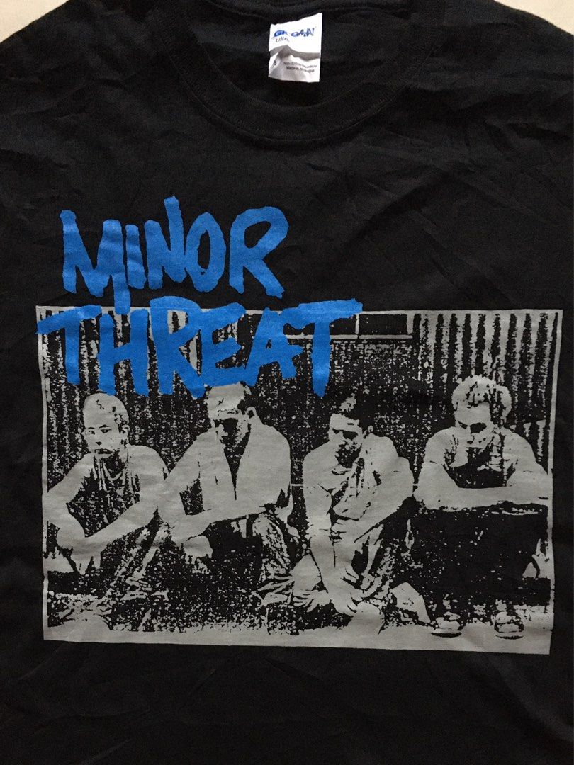MINOR THREAT Band T Shirt Dischord Fugazi Snapcase Cro Mags 7 Seconds ...