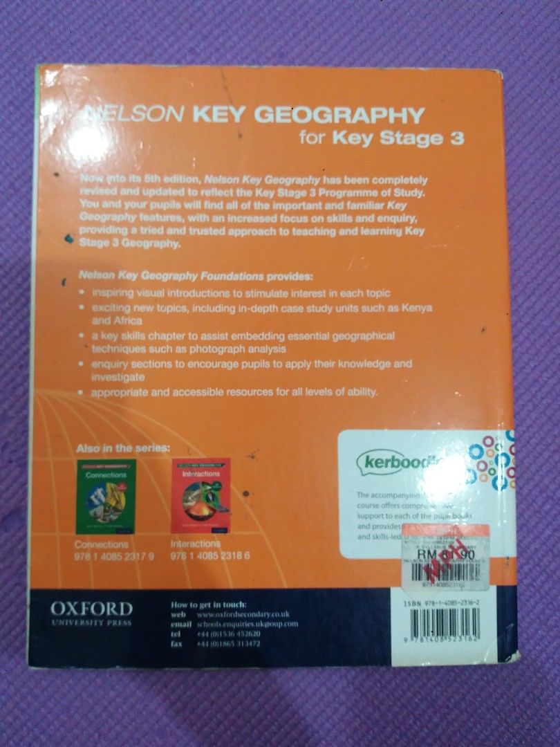 Nelson Key Geography Foundation 5th Edition, Hobbies & Toys, Books ...