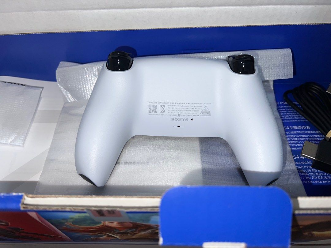 New PS5 Controller DS5 White MY Set No Box, Video Gaming, Video Game ...