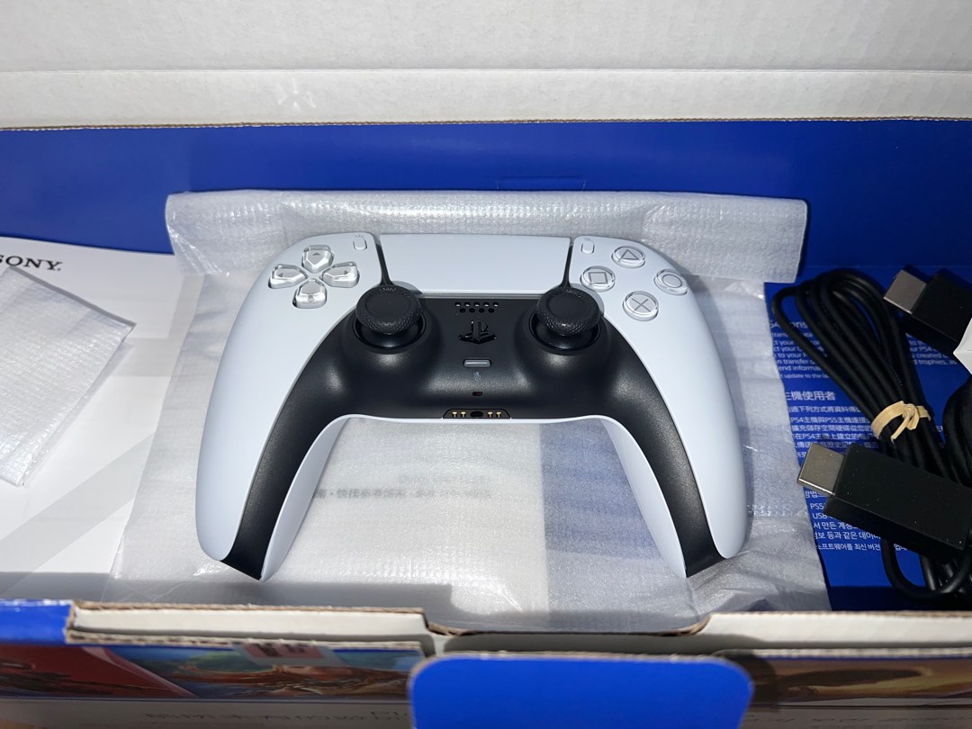 New PS5 Controller DS5 White MY Set No Box, Video Gaming, Video Game ...
