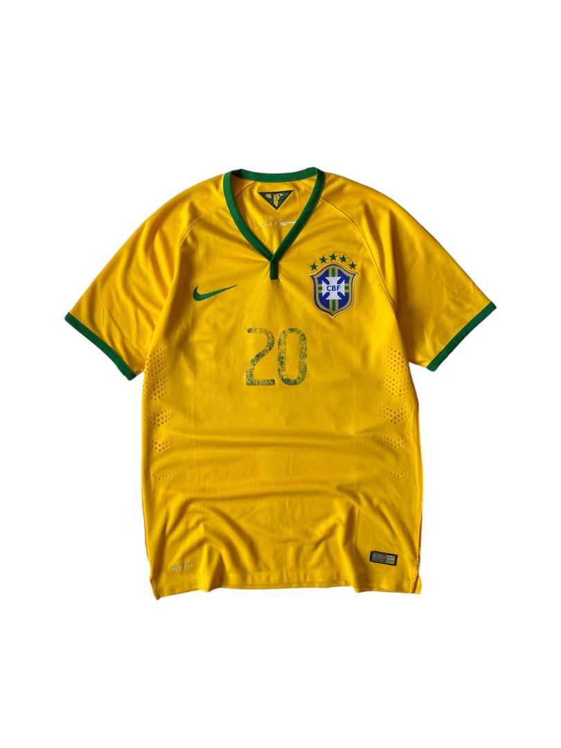 NIKE BRAZIL JERSEY, Men's Fashion, Tops & Sets, Tshirts & Polo Shirts ...