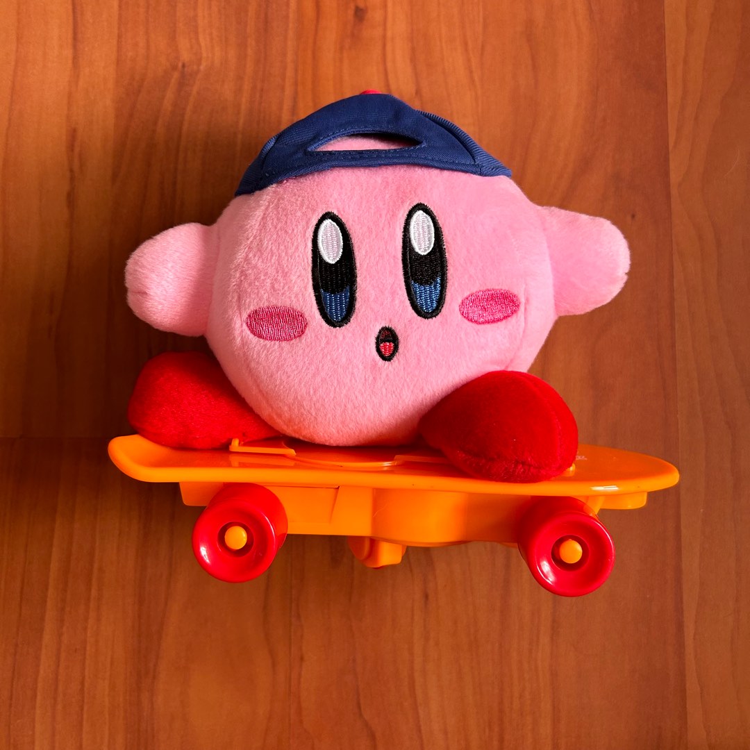 Nintendo Kirby plush toy skateboard battery operated, Hobbies & Toys ...
