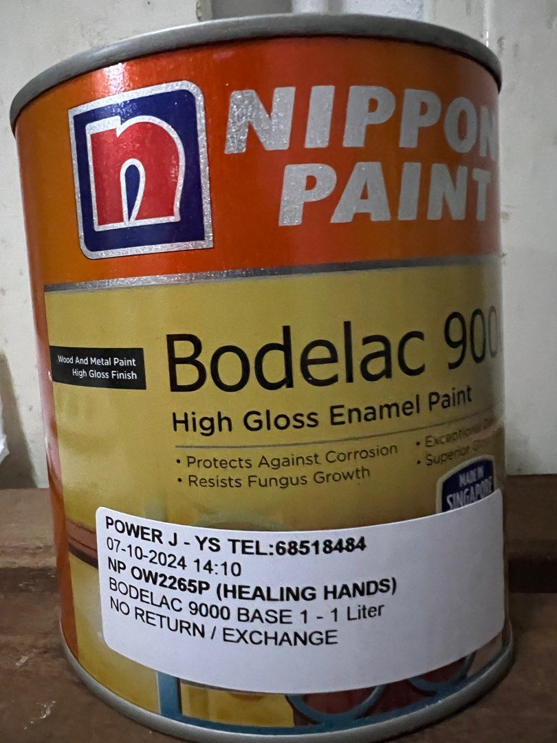 Nippon Bodelac 9000 Healing Hands NP OW2265P High Gloss Enamel Paint ...