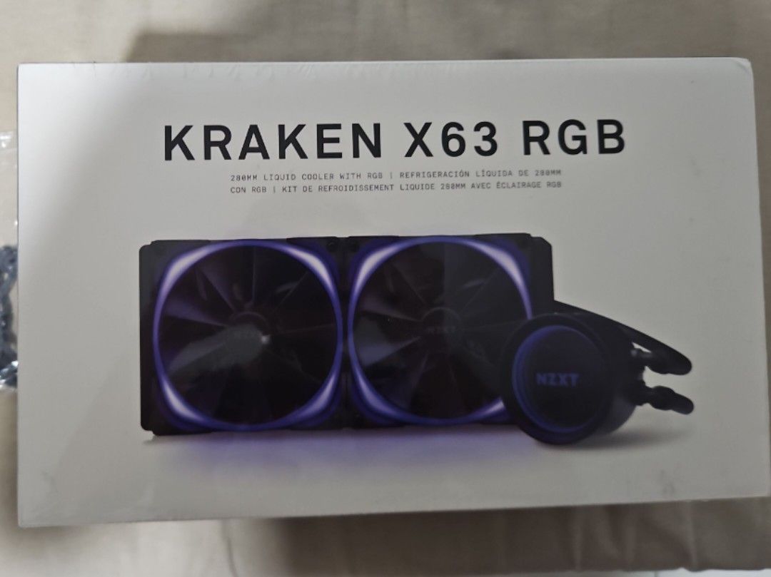 NZXT Kraken X63 AIO RGB white, Computers & Tech, Parts & Accessories ...