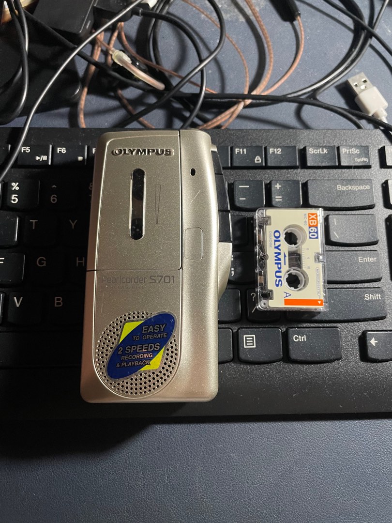 Olympus Pearlcorder s701 microcassette, Audio, Voice Recorders on Carousell