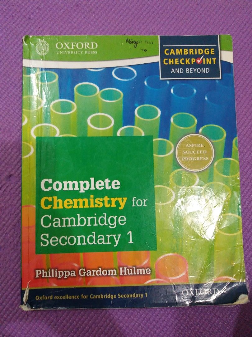 Oxford University Press Complete Cambridge Chemistry Textbook, Hobbies ...