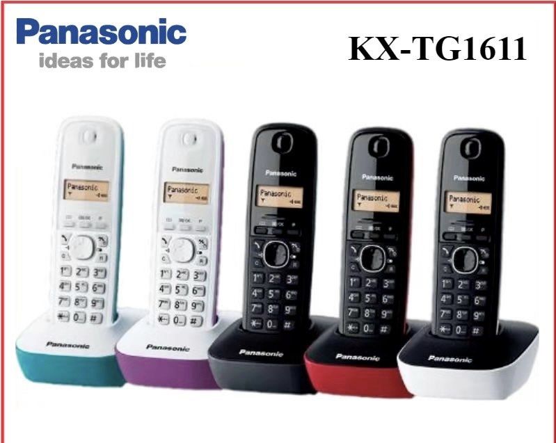 PANASONIC DECT Phone KX-TG1611ML Digital Cordless Phone KX-TG1611 (Suitable for Home / Office ...