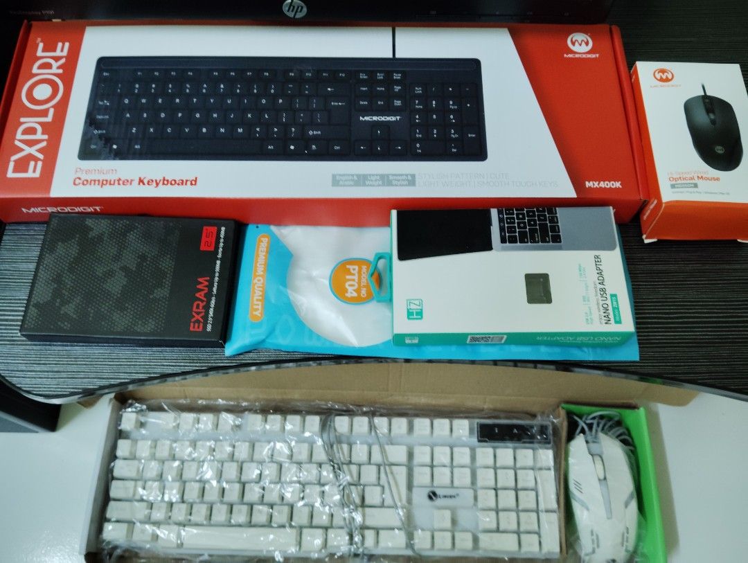 Pc HP fullset i7 gen6 8gb ram 128gb ssd, Computers & Tech, Desktops on ...