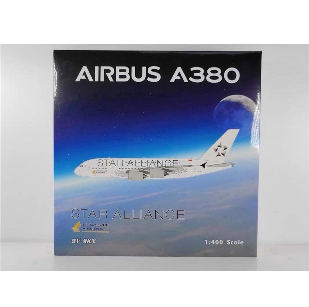 Phoenix 1/400 Singapore Airlines A380-800 Star Alliance Fantasy livery ...