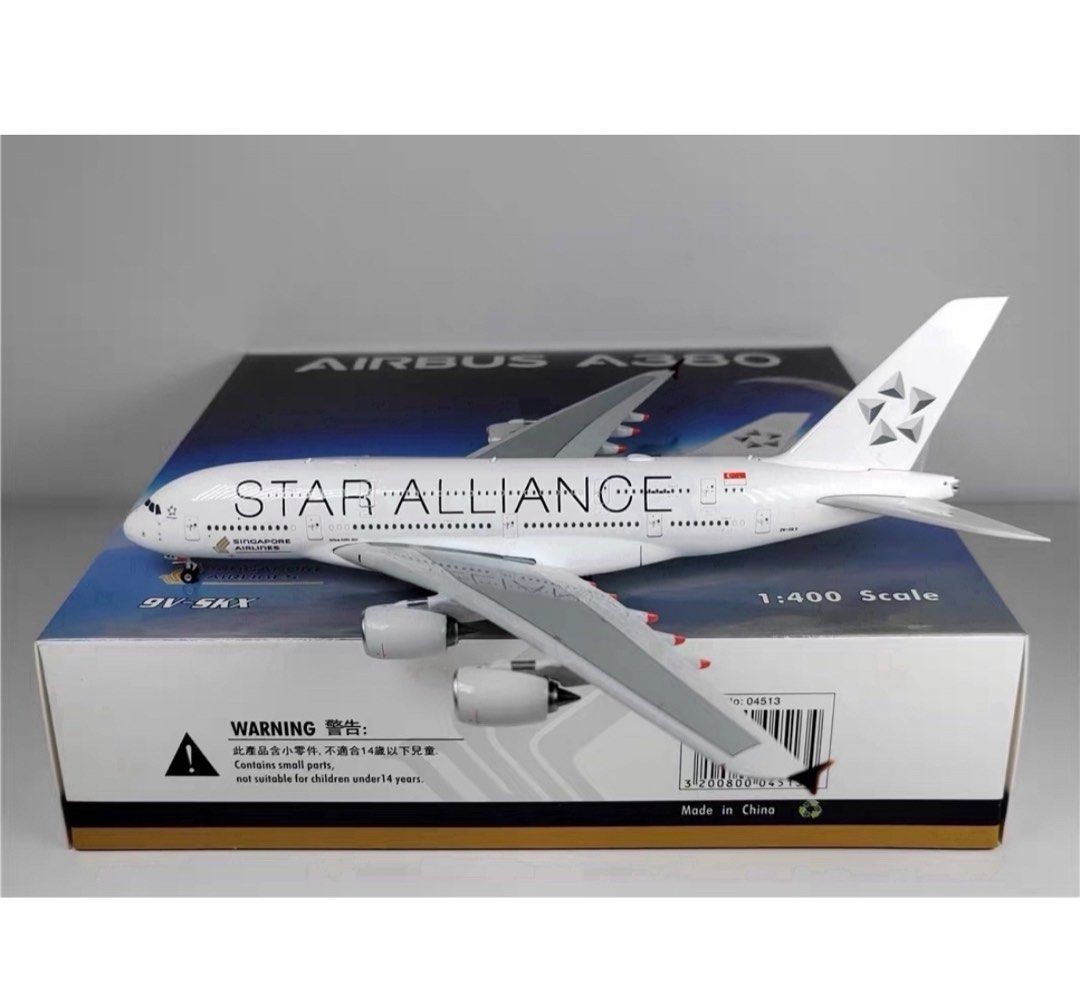 Phoenix 1/400 Singapore Airlines A380-800 Star Alliance Fantasy livery ...